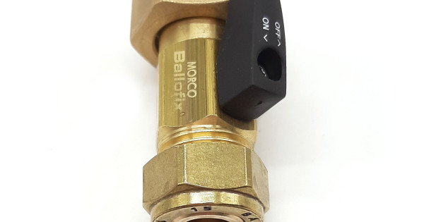 Morco FW0392 Swivel Gas Isolation Valve 3/4" x 10mm for D51 and D61