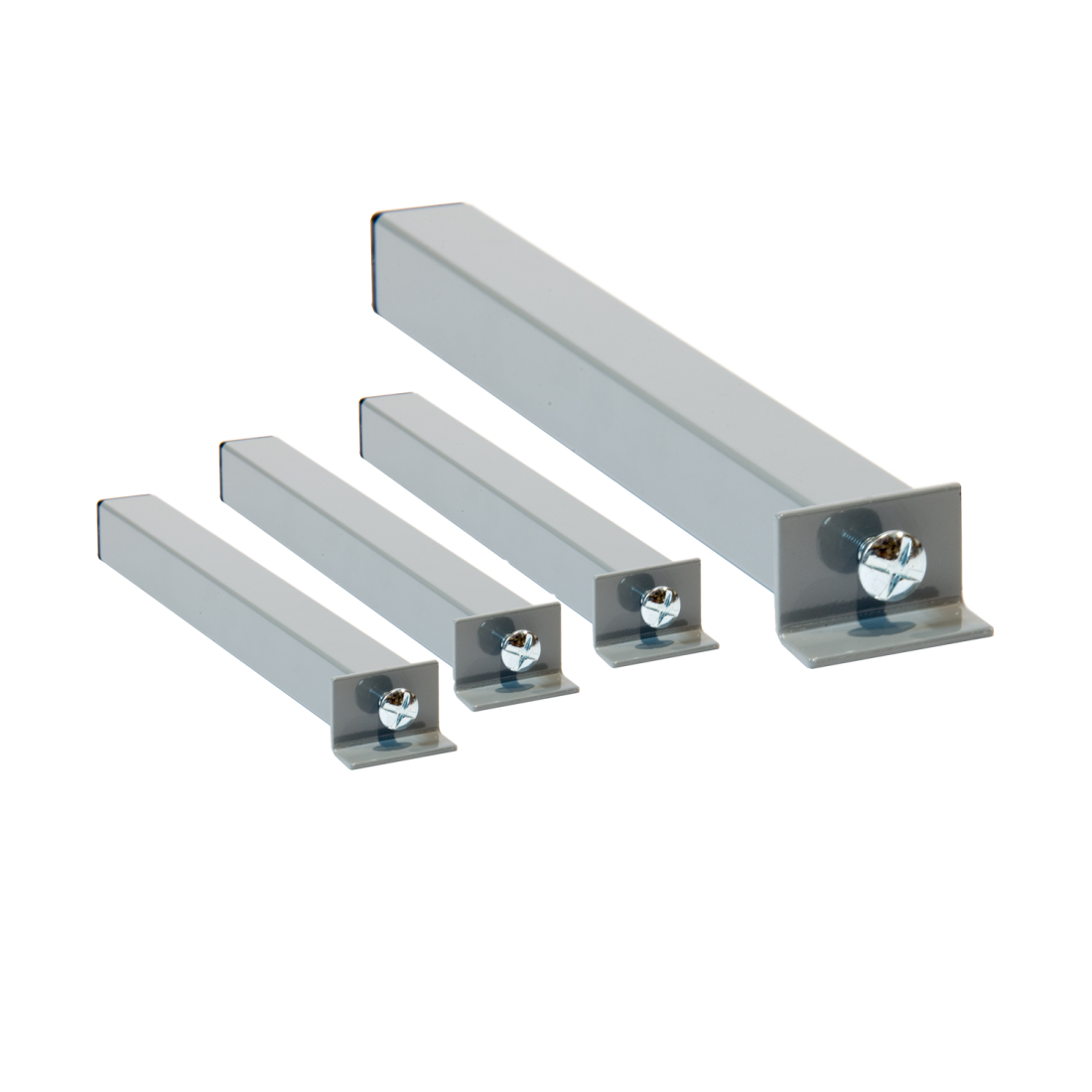 4x Metal Bed Frame Legs 280mm with Bolts