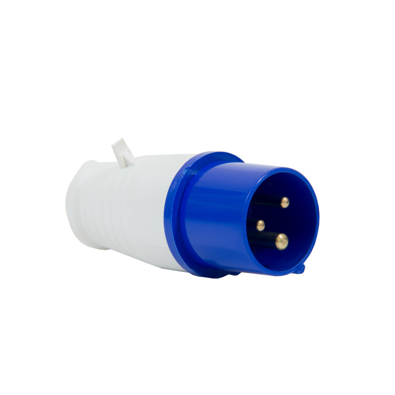 16A Male External Site Plug IP44 240V
