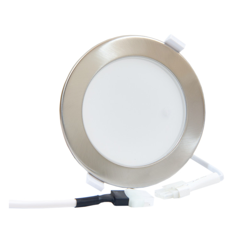 LED Downlight 12W Matt Chrome IP44 100mm Cut Out