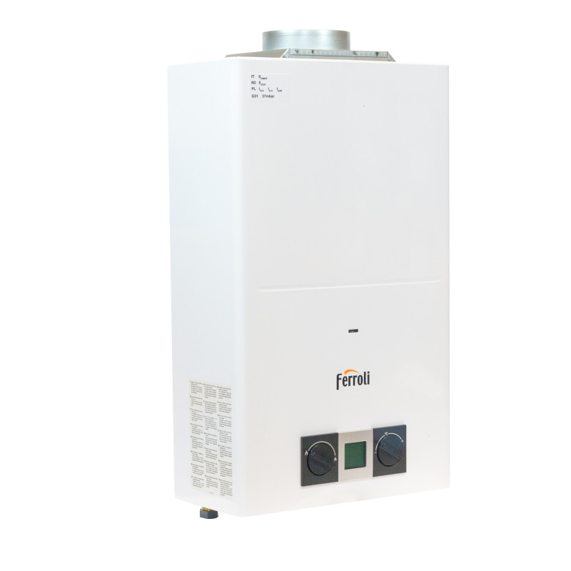 Ferroli Pegaso Eco 11 LPG Water Heater Flue Kit Static Caravan