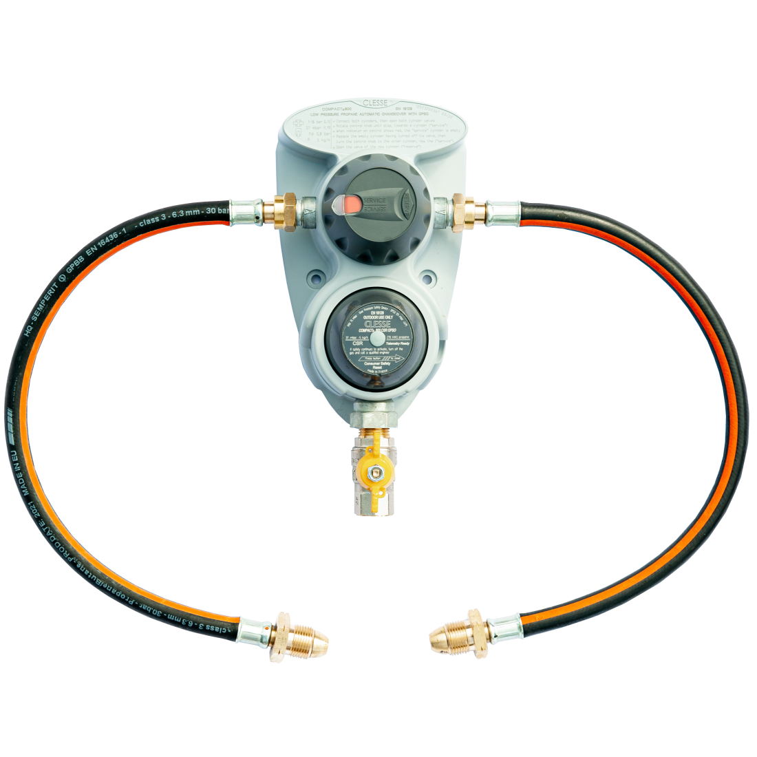 Clesse Compact R800 OPSO 2 Cylinder OPSO Auto Changeover Kit