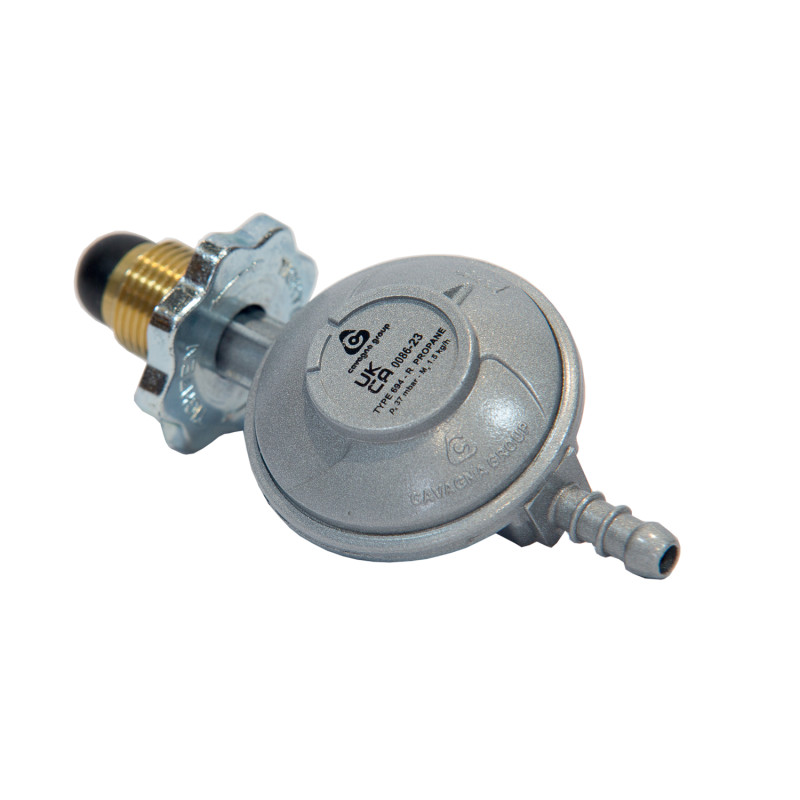 Grill Gas Regulators Cavagna Adjustable Propane Regulator With Gauge (0 ...