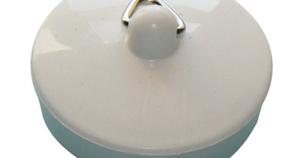 White Bath / Sink Plug 1 1/2" | Mystatic International Limited