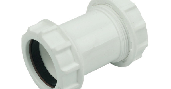 40mm x 40mm Multifit Straight Connector | Plumbing Accessories