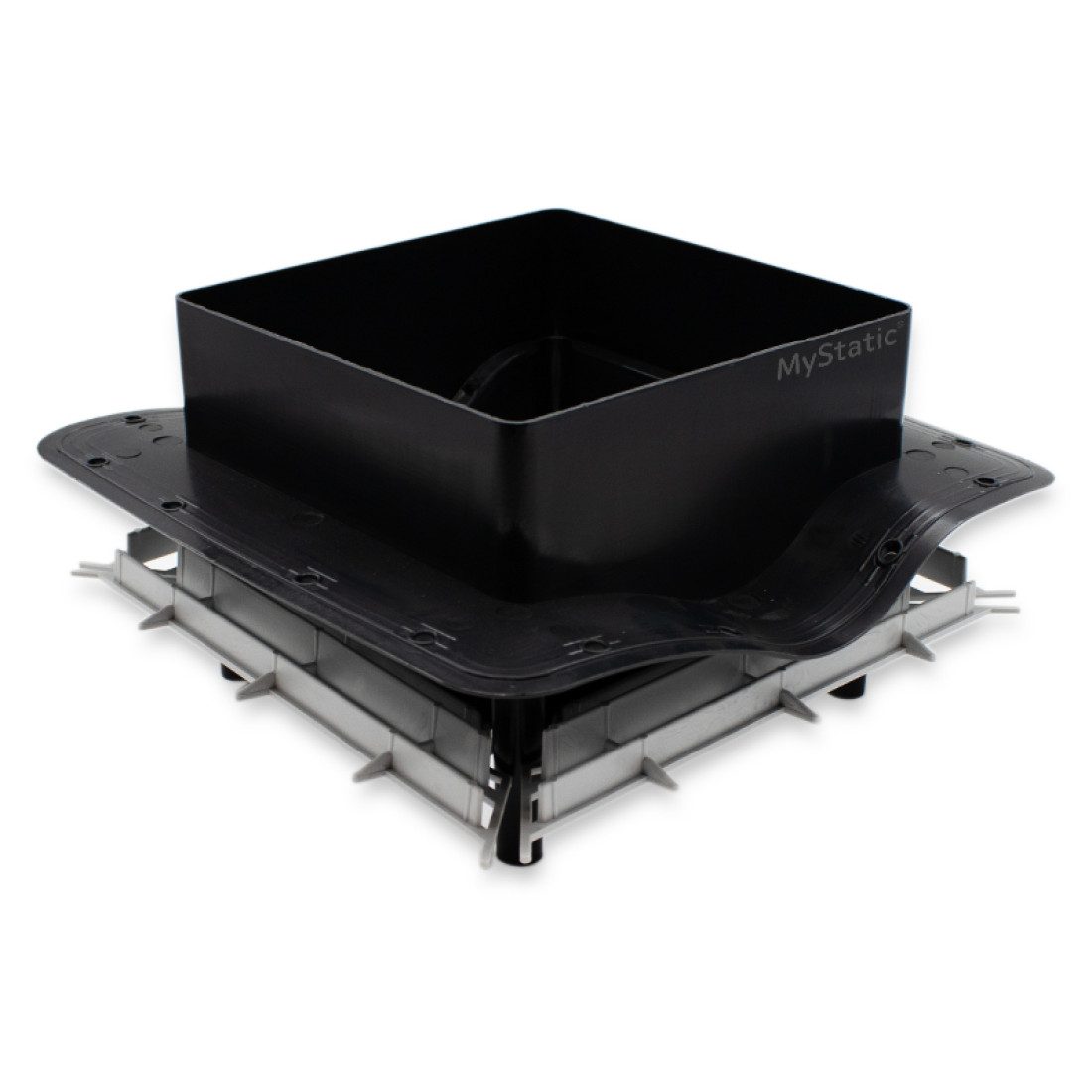 Tile Effect Roof Light Assembly Graphite 305mm x 305mm 21000sqmm