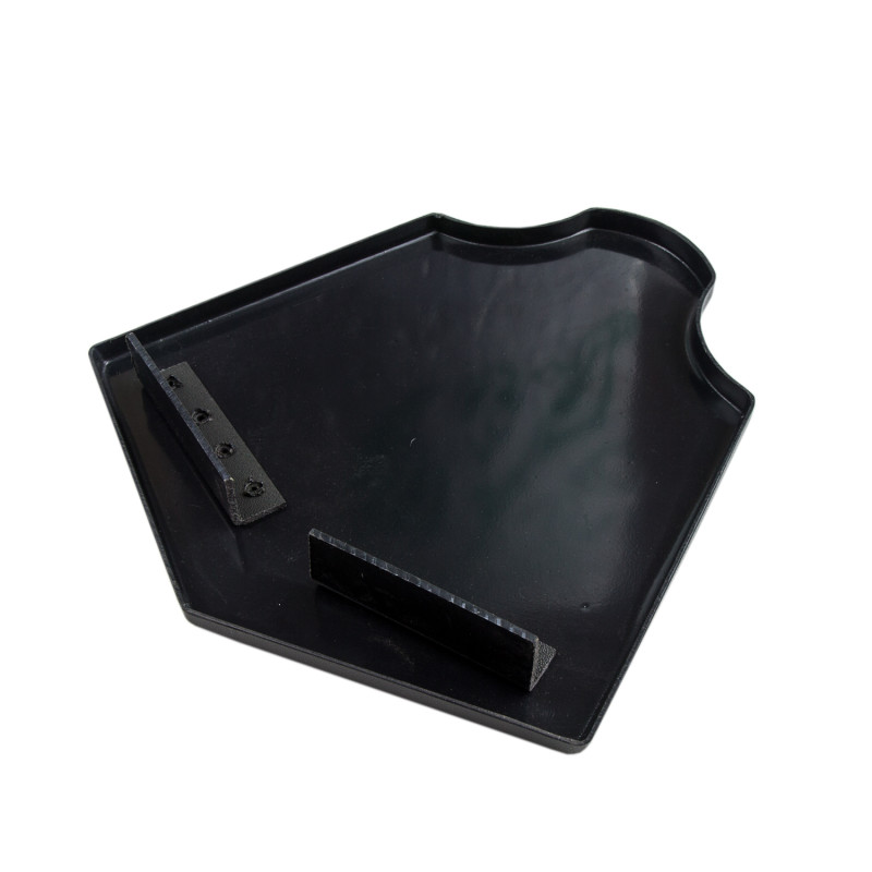 Crest Tile End Cap Plastic Graphite | Mystatic International Limited