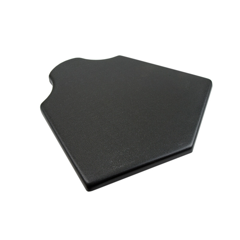 Crest Tile End Cap Plastic Graphite | Mystatic International Limited
