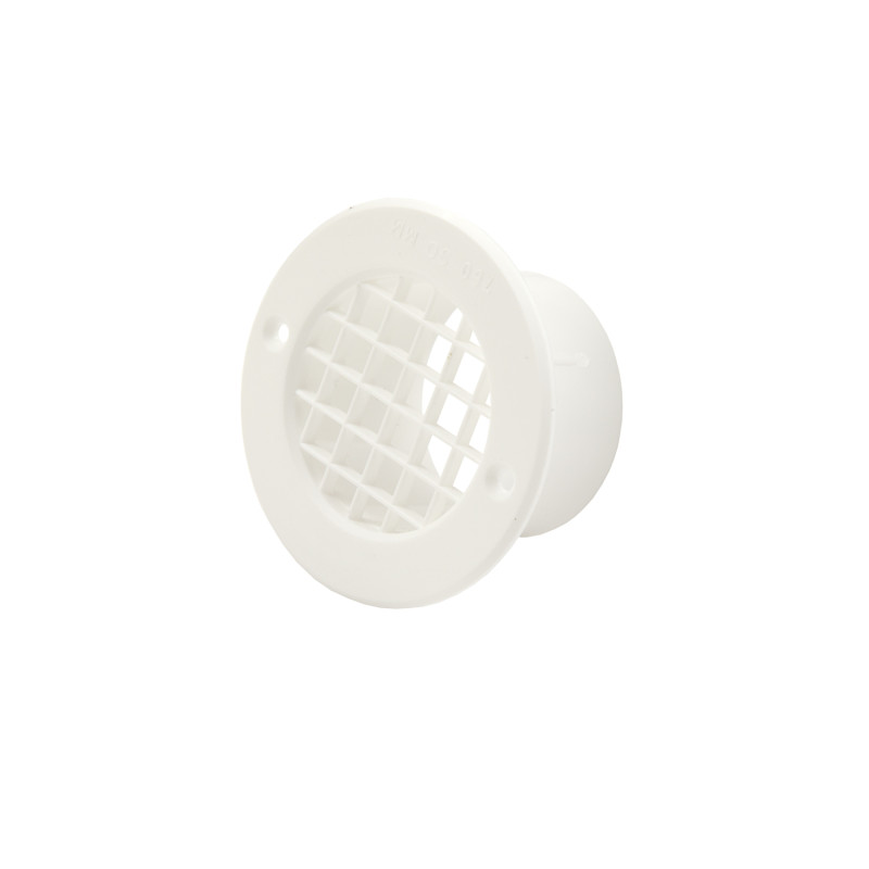 75mm Mesh Floor Vent White | Air Vents | Ventilation Equipment