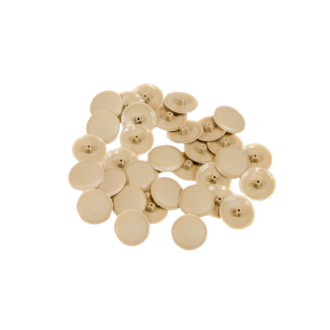 Screw Cap Cover Beige 100 Pack | Door Wall Capping
