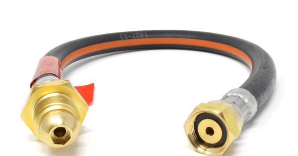 20" Propane Pigtail W20 To POL With NRV | Continental | Regulators